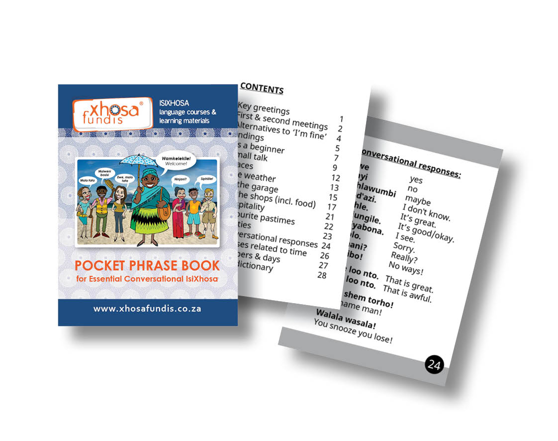 - IsiXhosa Language Training, Tuition and Learning Materials